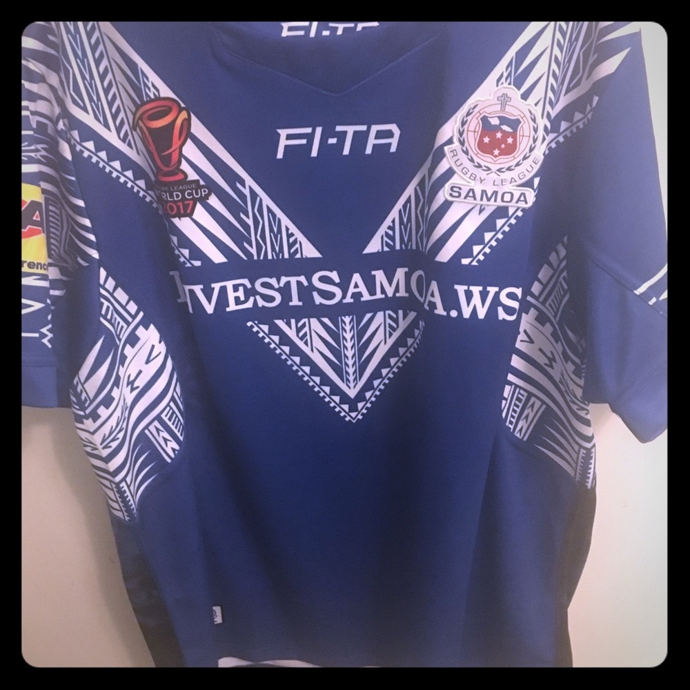 Australian Samoan Rugby Jersey - Gem